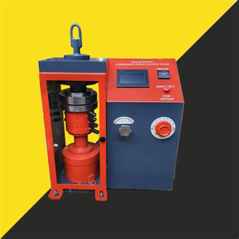 Semi Automatic Compression Testing Machine Primetek Instruments And Technology