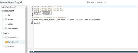 Solved File Workfunctionsc Rename Delete Copy