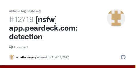 Nsfw Detection · Issue 12719 · Ublockoriginuassets · Github