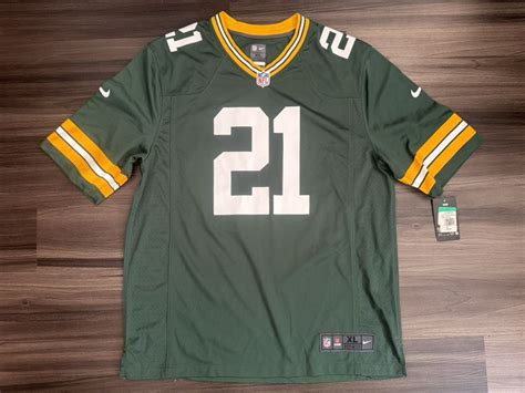 Nike Green Bay Packers Haha Clinton Dix 21 Nfl Game Home Jersey Grailed