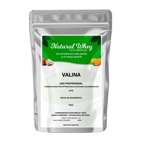 Valina Natural Whey Suplementos