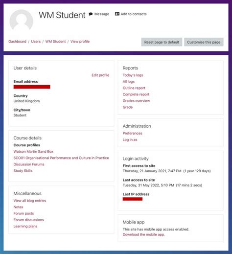 How To Hide Information User Fields On Moodle Profile Page Xelium Clarity Defined