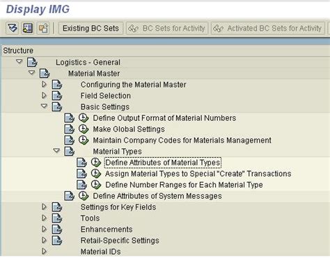 SAP MM Tutor Define Attributes Of Material Types