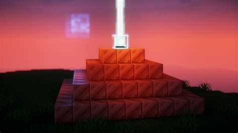 Copper Block Beacon Base For Minecraft 1 21 3
