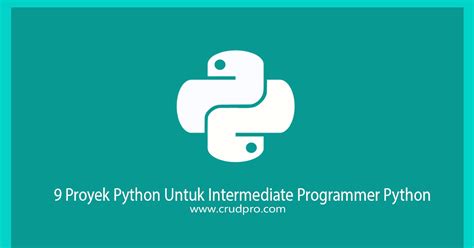 9 proyek python untuk intermediate programmer python crudpro