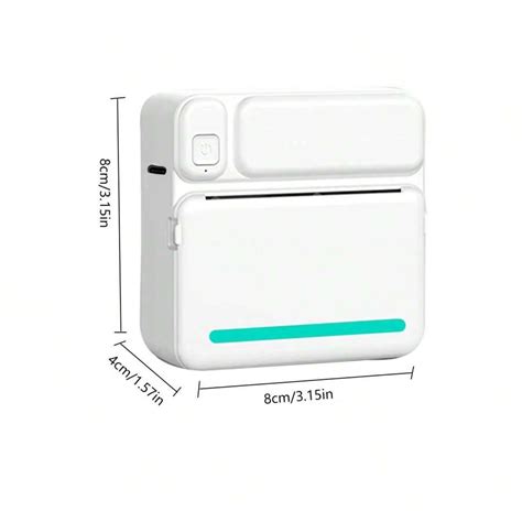 Mini Thermodrucker Bt Taschendrucke Tragbarer Tintenloser Aufkleber Drucker Für Notizen Listen