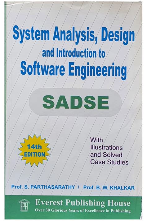 System Analysis Design And Introduction To Software Engineering By