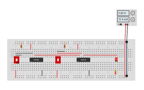 Circuit Design Tp1 Ej 5 Tinkercad