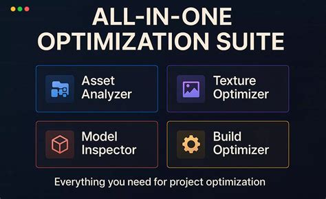 Unity插件 项目优化器 Project Optimizer Performance And Analysis Toolkitcgalpha