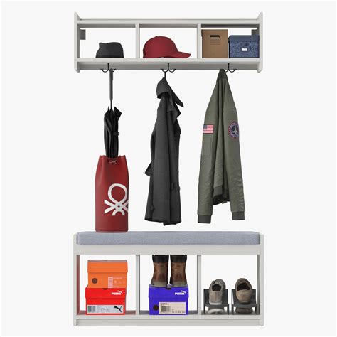 Ikea Panget Hat And Coat Rack 3d Model Cgtrader