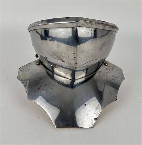 Medieval Steel Gorget Larp