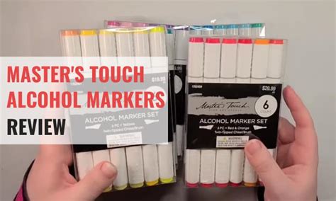 Masters Touch Alcohol Markers Review Hobby Lobby Finds