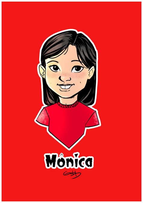 Turma Da Monica Monica By Gabrielrb91 On Deviantart