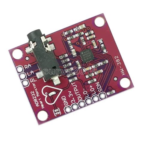 Ad8232 Ecg Physiological Measurement Heart Pulse Ecg Monitor Sensor Module Single Lead Heart