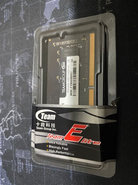 Team Elite GB DDR Mhz Ram Laptop Elektronik Bagian Komputer Aksesoris Di Carousell
