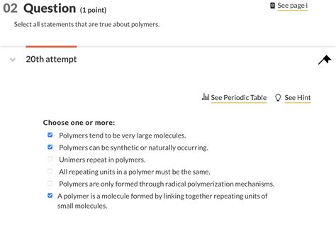 Solved 02 ﻿question 1 ﻿pointselect All Statements That Are