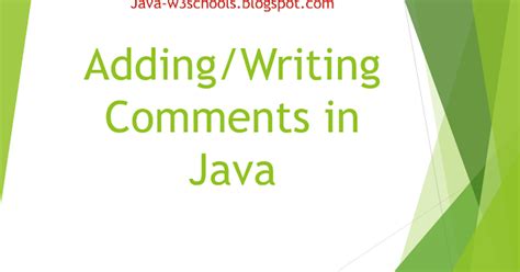 Adding Writing Comments In Java Comment Types With Examples Javaprogramto
