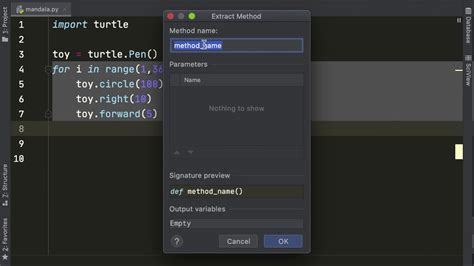 PyCharm Tips Tricks 3 Extract Method With Alt Cmd M YouTube