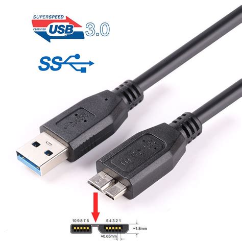 High Speed Micro Usb 3 0 To Usb 3 0 Cable For Exte Vicedeal