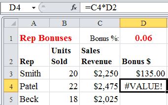 What Is An Absolute Cell Reference In Excel Keynote Support
