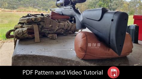 Leather Shooting Bag Pattern Medium Shooting Bag Pattern Pdf