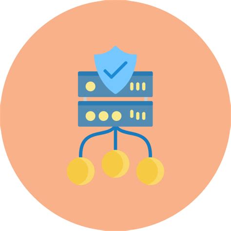 Database Security Generic Color Fill Icon