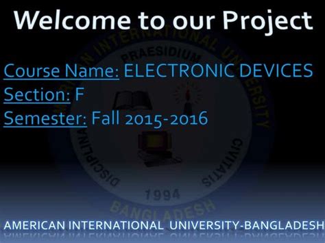 Ppt On Water Level Indicator Pptx Technology And Computing