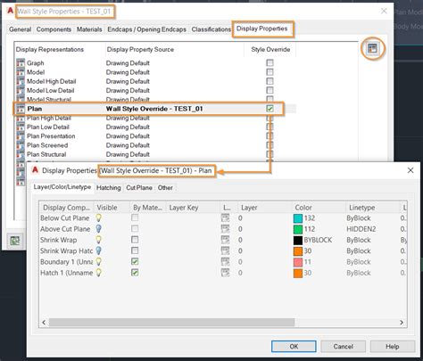 Aec Objects Do Not Change Color Although The Display Configuration Was Adjusted In Autocad