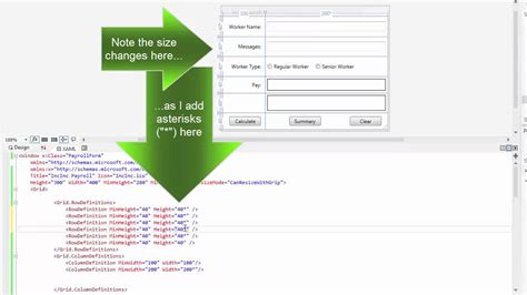 Wpf Concepts Part 3 Resizing And Accessibility Youtube