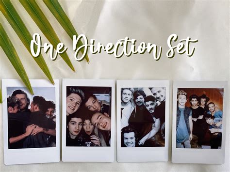 One Direction Polaroids Etsy