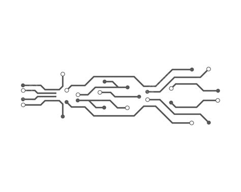 Circuit Ilustration Electronic Electronics Icon Vector Electronic Electronics Icon Png And