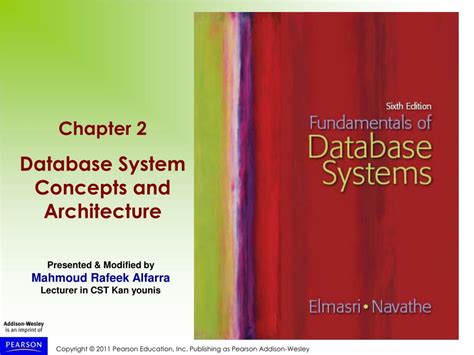 Ppt Chapter 2 Database System Concepts And Architecture Powerpoint Presentation Id6563961