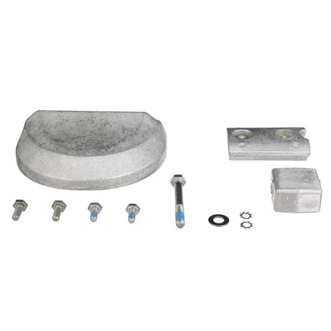 Quicksilver 8m6008001 Aluminum Anode Kit For Brp Omc Cobra Sterndrives