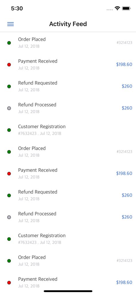 React Native Dashboard Template Starter Kit Instamobile