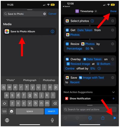 how to timestamp photos on iphone sitecam
