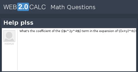 View Question Help Plss