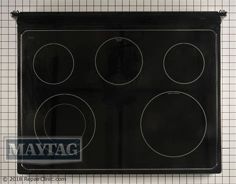 Glass Main Top W10691696 Maytag Replacement Parts
