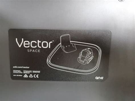 Anki Vector Robot W Charging Base Cube Case And Vector Space Needs Repair 4567996794