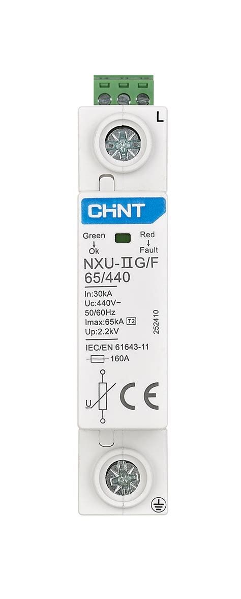 Nxu Ii G Low Voltage Surge Protective Device Datasheet And Manual Chint Global