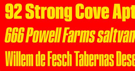 Correct Fontstand News