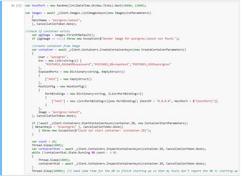 Eric Winnington Docker Controlled From Jupyter Notebook C With Postgresdb