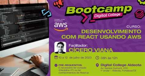 Bootcamp Desenvolvimento Com React Usando Aws Digital College Em