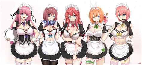 Nakano Nino Nakano Miku Nakano Yotsuba Nakano Ichika And Nakano