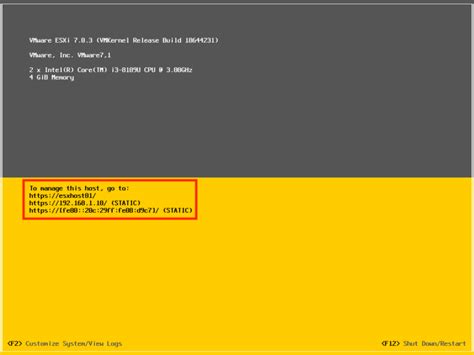 VMware Tutorial Configure ESXi Host Management Network Noobquestions