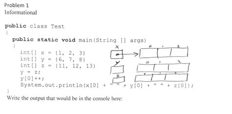 Solved Problem 1 Informational Public Class Test Public
