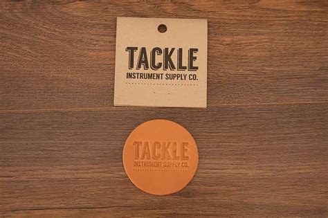 Tackle Small Leather Bass Drum Beater Patch Natural Reverb