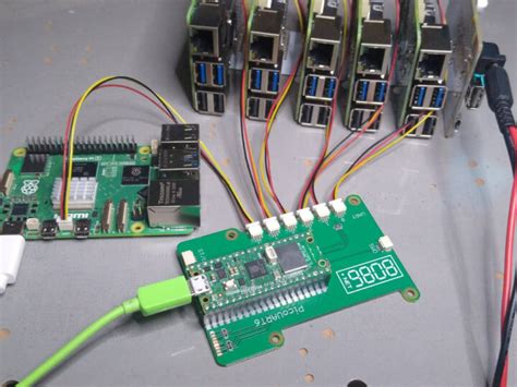 Picouart6 6x พอร์ต Uart To Usb Bridge รองรับบอร์ด Raspberry Pi 5 ได้สูงสุด 6 บอร์ด Cnx Software