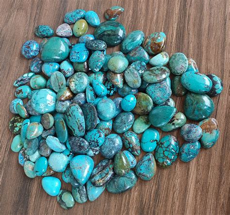 50 Carats Natural Turquoise Gemstone Turquoise Cabochon~tibetan