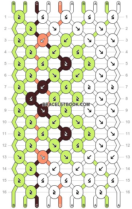 Normal Pattern 129261 Braceletbook Friendship Bracelet Patterns String Bracelet Patterns