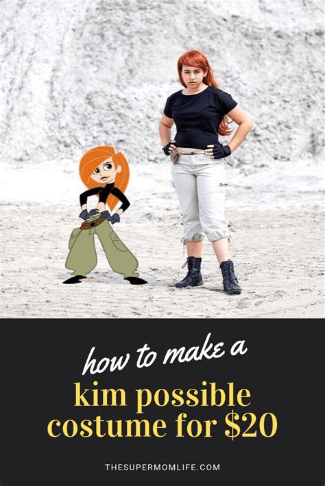 Thrift Store Diy Kim Possible Costume The Super Mom Life